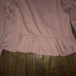 Have | Jackets & Coats | Pale Pink Ruffle Jacket | Poshmark